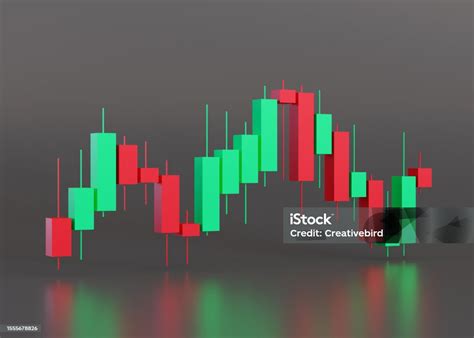 거래 차트 일본 막대기로 그래프에 주식 거래 데이터 자산 가치가 위아래로 움직이는 재무 다이어그램 투자 재무 및 분석 주식 시장에서 매수 매도 상인 직업 3d 녹색에 대한