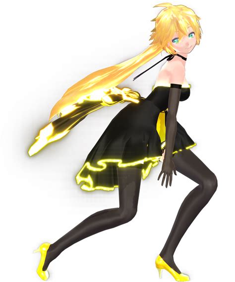 Model DL TDA IYDD Kagamine Lenka Remastered By ArcticWolfSelever On DeviantArt