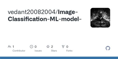 Github Vedant20082004image Classification Ml Model
