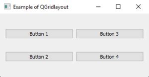PyQt5 Layout Management My Courses