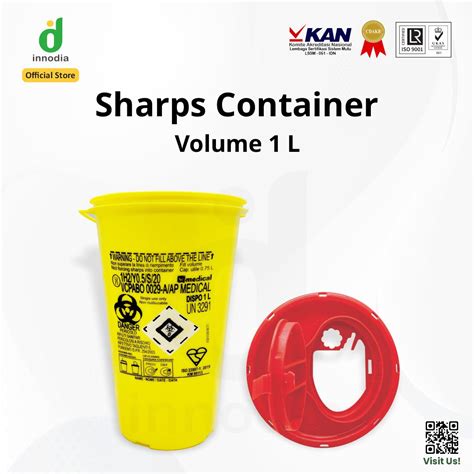 Sharps Container 1 L Innodia