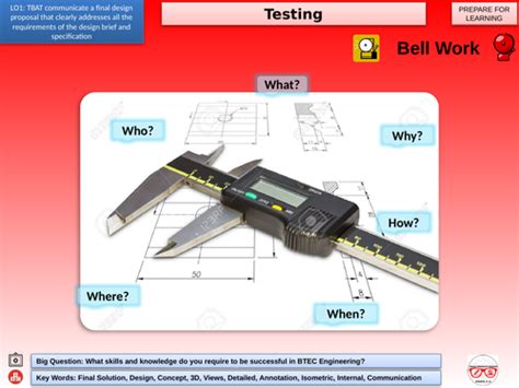 Btec Level 3 Engineering Unit 5 Specialist Project Teaching Resources