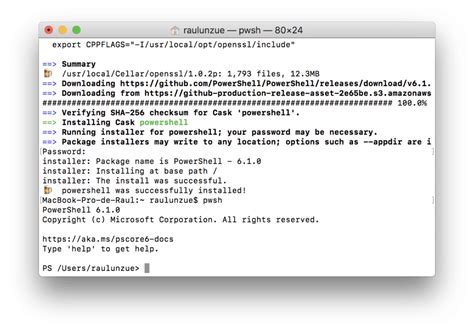 Instalar Powershell En Macos Blog Virtualizacion