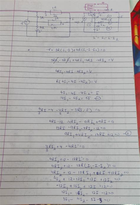 For The Circuit Shown In