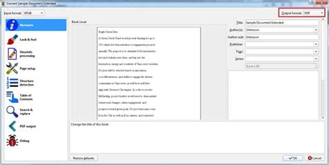 Four Simple Methods To Convert EBook To PDF For Free
