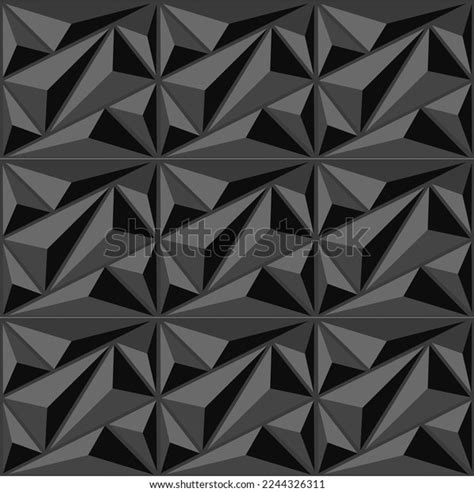 3d Wall Cladding Texture Design Stock Vector Royalty Free 2244326311 Shutterstock