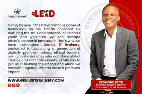 Genius It Brainery On Linkedin I Firmly Believe In The Transformative Power Of Technology On