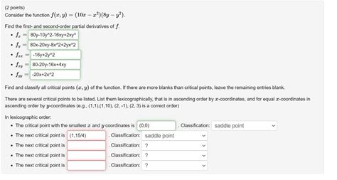 Solved Points Consider The Function Chegg