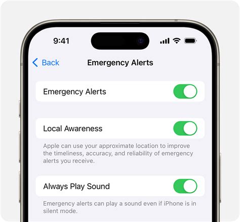 About Emergency And Government Alerts On Iphone Apple Support My