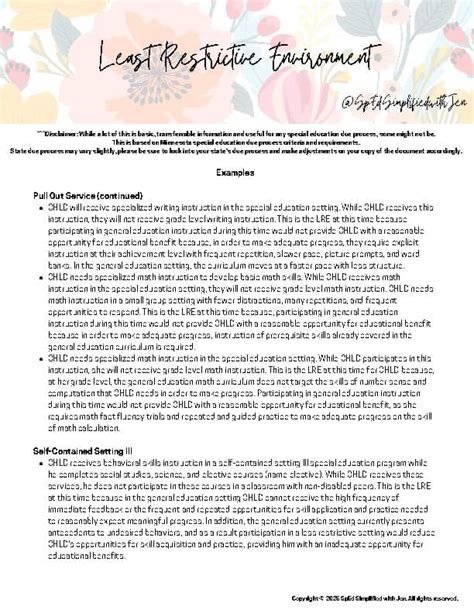 How To Write Lre Statements For Ieps Step By Step Guide Real Examples