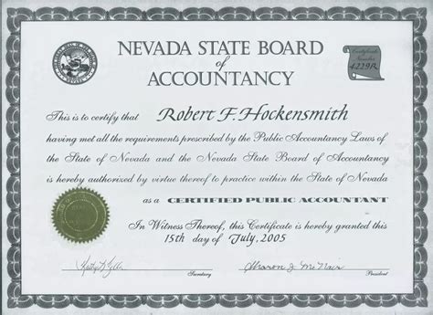 Nv Cpa License Ppt