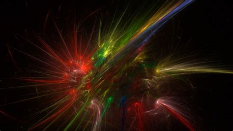wallpaper glow threads rays abstraction hd picture image