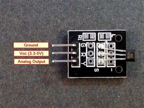 Hall Effect Sensor Analog E ProtoSupplies