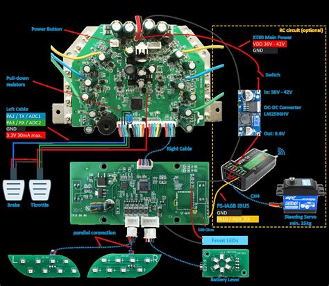 Breaking Down The Hoverboard Motherboard A Detailed Schematic