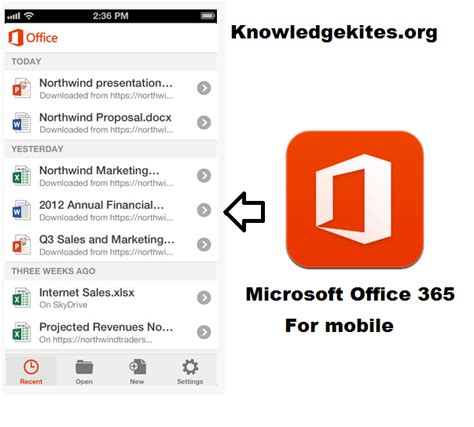 Microsoft Office For Iphone Ipad Imac Ios Mobile By Microsoft