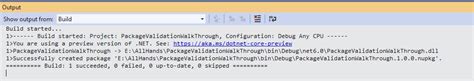 package validation