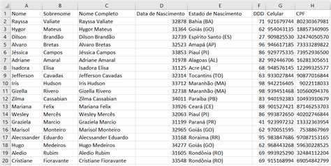 Texto Para Colunas No Excel Separando Textos Em Colunas
