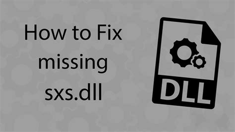 Cómo Solucionar El Error Sxsdll En Windows 1011 Mundowin