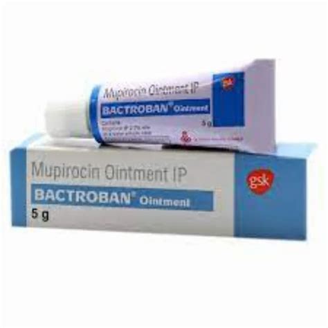 Bactroban Mupirocin Ointment Packaging Type Tube Packaging Size 7