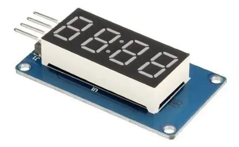 Módulo Tm1637 Display 7 Segmentos 4 Dígitos Arduino Diy Led à Venda Em Nova Gameleira Belo
