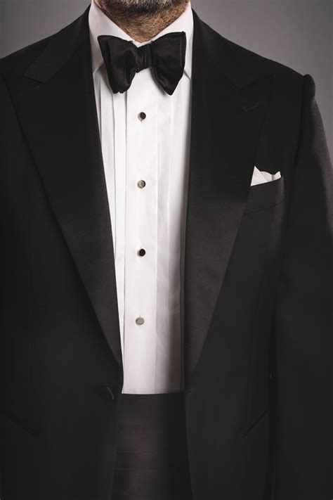 Classic Black Tuxedo Custom Tailored Elegance