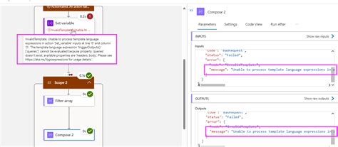 Azure Logic App S Try Catch Specific Error Capture Does Not Work Stack Overflow