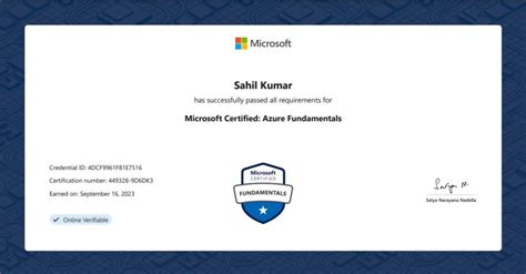 Sahil Kumar On Linkedin Microsoftazure Az900 Certification Cloudcomputing Continuouslearning…