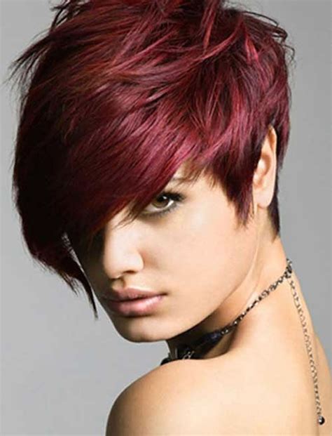 Red Hair Color For Short Hairstyles 27 Cool Haircut Tutorial For 2017