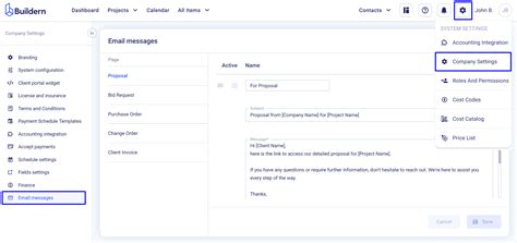 How To Use Email Templates In Buildern