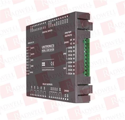 V200 18 E1b Vdc Logic I O Module By Unitronics
