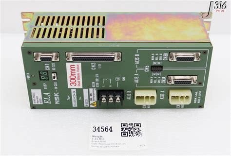 34564 Nsk Dual Axis Servo Driver 300mm Dual Blade Robot Amat 0190