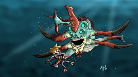Reaper Leviathan Subnautica By Nesteaboy99 On Newgrounds