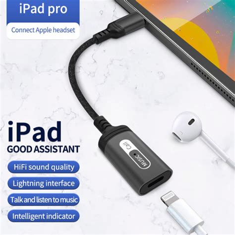 USB C to Lightning Audio Adapter Type C Male Lightning Female Headphone Converter Εarphone Aux