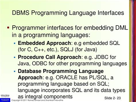 Ppt Chapter 2 Database System Concepts And Architecture Powerpoint Presentation Id 6800635