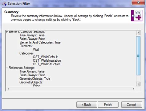 Selection Filter And Iselectionfilter Revitnetaddinwizard
