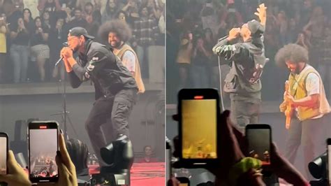 Steph Curry Rocks Out To Misery Business With Paramore Onstage At Concert Watch Video Abc News