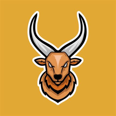 Longhorn Mascot Vector