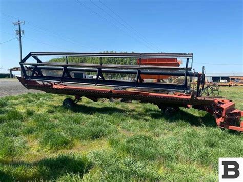Case Ih Pull Type Swather Othello Wa Booker Auction Company