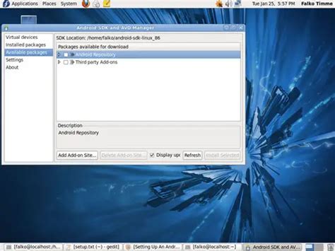 Setting Up An Android App Build Environment With Eclipse Android Sdk Phonegap Fedora 14