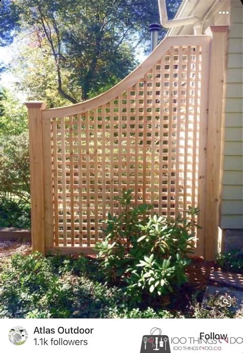 Simple Lattice Privacy Screen Artofit