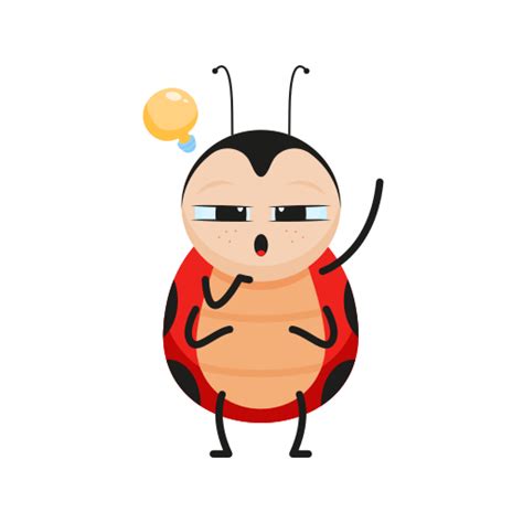 Ladybug Generic Sticker Color Fill Sticker Freepik