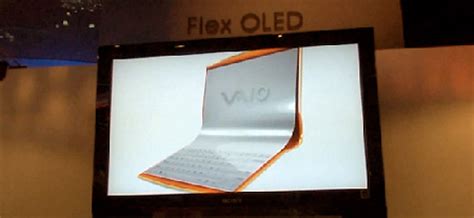 Sony S Flexible Oled Laptop Techeblog