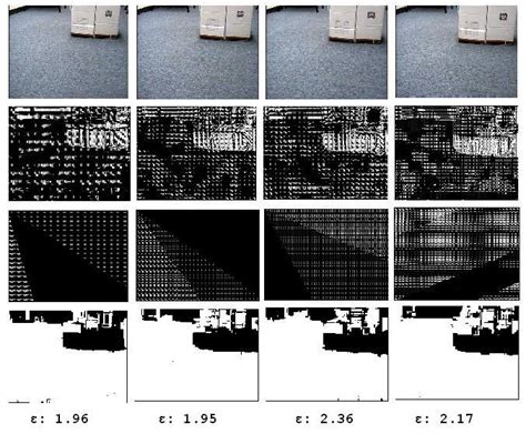the first row is the original image sequence the second row is the