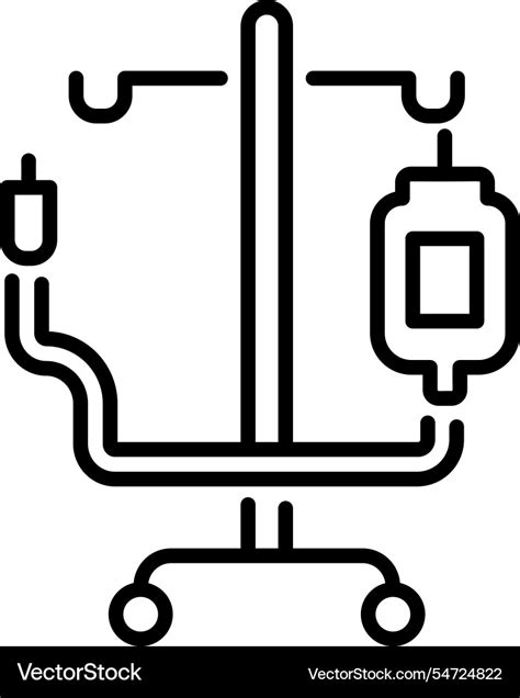 Iv Drip Royalty Free Vector Image Vectorstock