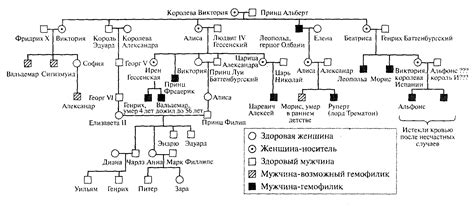 Генеалогическое древо заболеваний