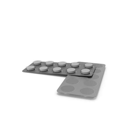 Tablets Blisters With Pills 3d Incl Blister And Medic Envato