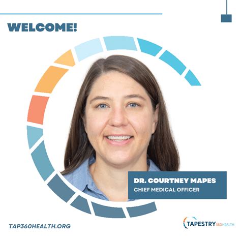 Welcome Dr Courtney Mapes Our New Cmo Tapestry 360 Health