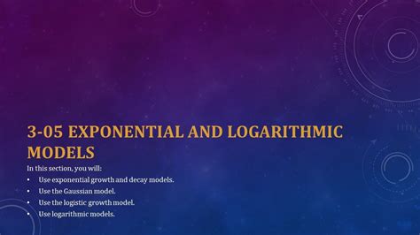 precalculus 3 05 exponential and logarithmic models youtube