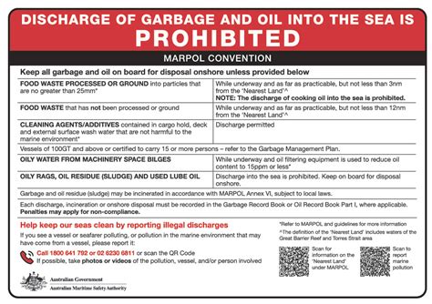 Stop Garbage Pollution From Domestic Commercial Vessels Australian