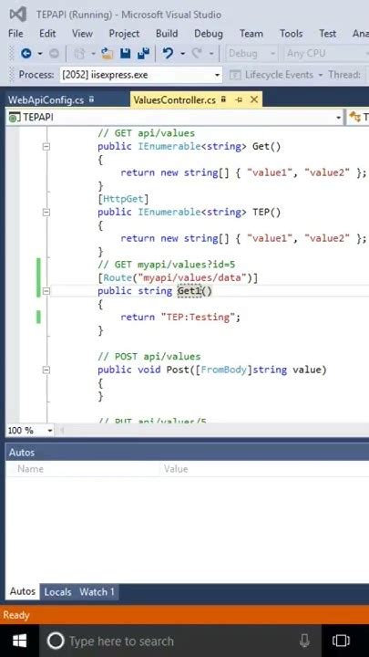 45 Asp Net Mvc Web Api Action Method Return Type Youtube